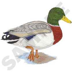 Mallard Embroidery Design | AnnTheGran.com