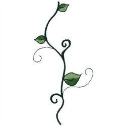 Embellished Vine Embroidery Design | AnnTheGran.com