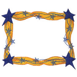 Star Border Embroidery Design | AnnTheGran.com