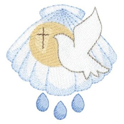 Catholic Baptism Symbols Dove