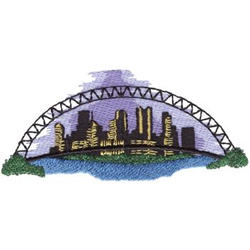 Pittsburgh Embroidery Design | AnnTheGran.com