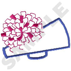Cheerleading Embroidery Design | AnnTheGran.com