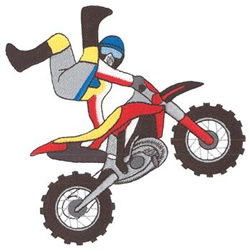 Motocross Design Embroidery Design | AnnTheGran.com