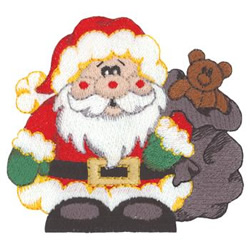 Santa Claus Embroidery Design | AnnTheGran.com