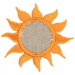 Sun Applique Embroidery Design | AnnTheGran.com