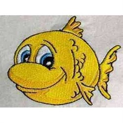 Cartoon Fish Embroidery Design | AnnTheGran.com
