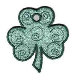 FSL Shamrock Embroidery Design | AnnTheGran.com