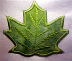 Applique Leaf Embroidery Design | AnnTheGran.com