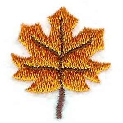 Fall Leaf Embroidery Design | AnnTheGran.com