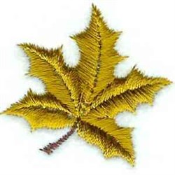 Autumn Leaf Embroidery Design | AnnTheGran.com