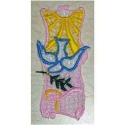 FSL Religious Bookmark Embroidery Design | AnnTheGran.com