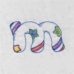 Kids Font Letter M Embroidery Design | AnnTheGran.com