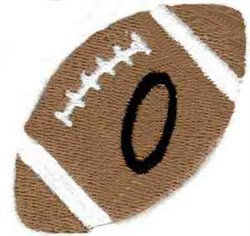 Football Number 0 Embroidery Design | AnnTheGran.com