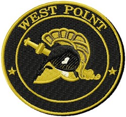 West Point Embroidery Design | AnnTheGran.com