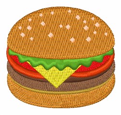 Hamburger Embroidery Design | AnnTheGran.com
