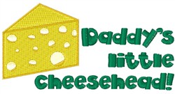 Little Cheesehead Embroidery Design | AnnTheGran.com