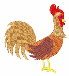 Rooster Embroidery Design | AnnTheGran.com