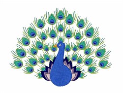 Peacock Embroidery Design | AnnTheGran.com