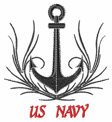 US Navy Embroidery Design | AnnTheGran.com