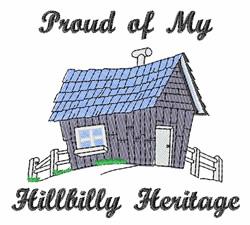 Hillbilly Heritage Embroidery Design | AnnTheGran.com