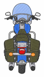 Motorcycle Embroidery Design | AnnTheGran.com