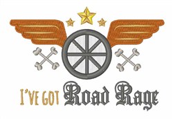 Road Rage Embroidery Design | AnnTheGran.com