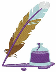 Pen & Ink Embroidery Design | AnnTheGran.com