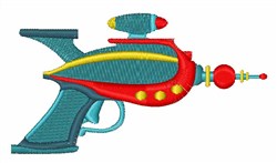 Ray Gun Embroidery Design | AnnTheGran.com