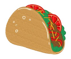 Taco Embroidery Design | AnnTheGran.com