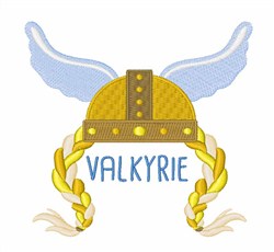 Valkyrie Helmet Embroidery Design | AnnTheGran.com
