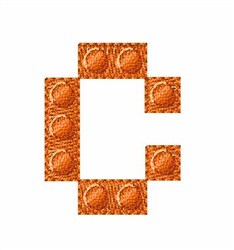 Building Blocks C Embroidery Design | AnnTheGran.com