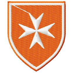 Hospitaller Coat Of Arms Embroidery Design | AnnTheGran.com
