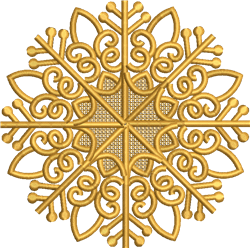 FSL Ornament Embroidery Design | AnnTheGran.com