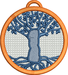 FSL Tree Ornament Embroidery Design | AnnTheGran.com