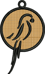 FSL Parrot Embroidery Design | AnnTheGran.com