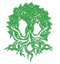 Tree Outline Embroidery Design | AnnTheGran.com