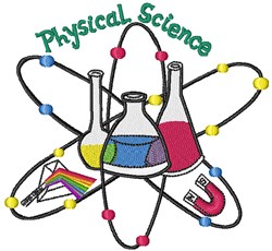Physical Science Embroidery Design | AnnTheGran.com