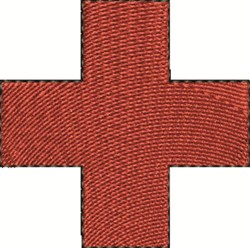 Red Cross Embroidery Design | AnnTheGran.com