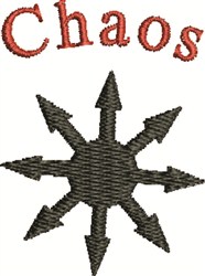 Chaos Embroidery Design | AnnTheGran.com