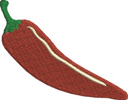 Chili Pepper Embroidery Design | AnnTheGran.com