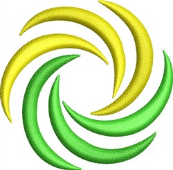 Spiral Decoration Embroidery Design | AnnTheGran.com