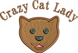 Free Crazy Cat Embroidery Design | AnnTheGran.com