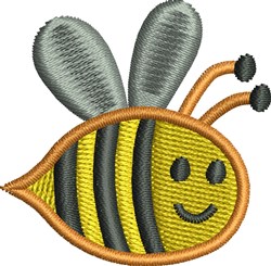 Little Bee Embroidery Design | AnnTheGran.com