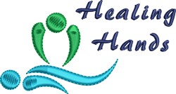 Healing Hands Massage Embroidery Design | AnnTheGran.com