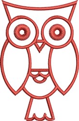Owl Outline Embroidery Design | AnnTheGran.com
