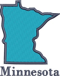 Minnesota Embroidery Design | AnnTheGran.com