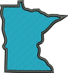 Minnesota Embroidery Design | AnnTheGran.com