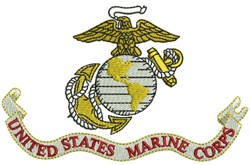 United States Marine Corps Embroidery Design | AnnTheGran.com