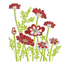 Border Flowers Embroidery Design | AnnTheGran.com
