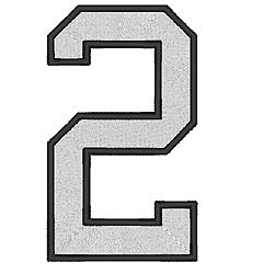 College Block 2 Embroidery Design | AnnTheGran.com